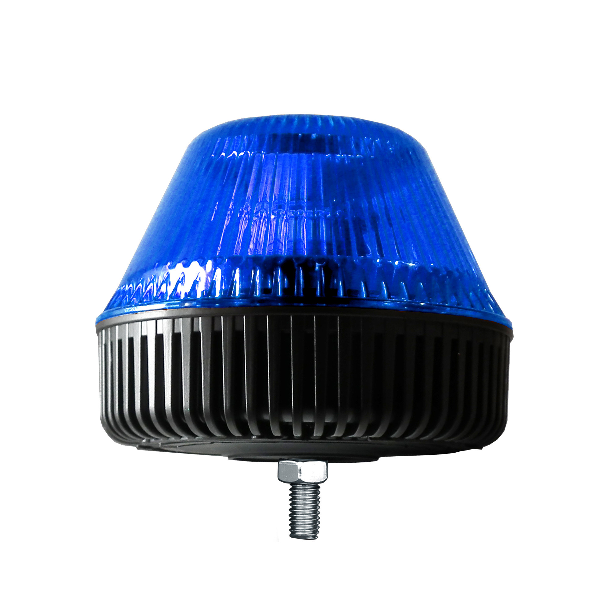 FDL LED Beacon Lamp One Point Fixing Blue Lens | SerkoGmbH